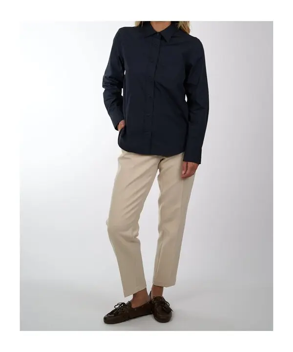 Peserico Pressed-crease Straight Leg Trousers