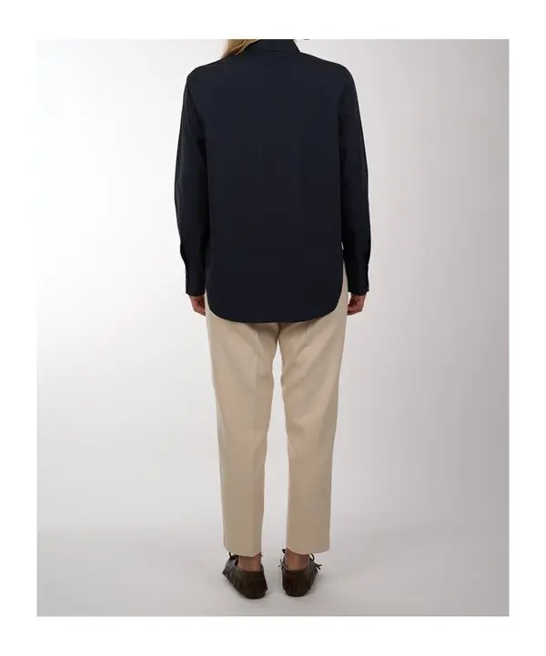 Peserico Pressed-crease Straight Leg Trousers