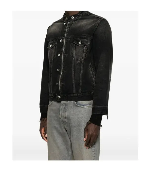 HAIKURE Zip-up Denim Jacket