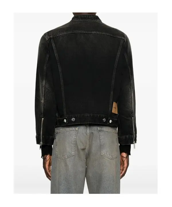 HAIKURE Zip-up Denim Jacket