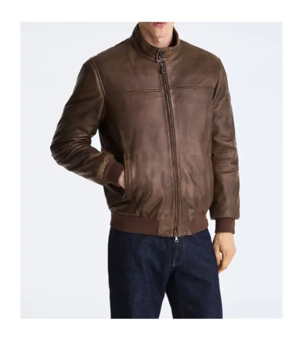 Peuterey Fionia Leather Jacket