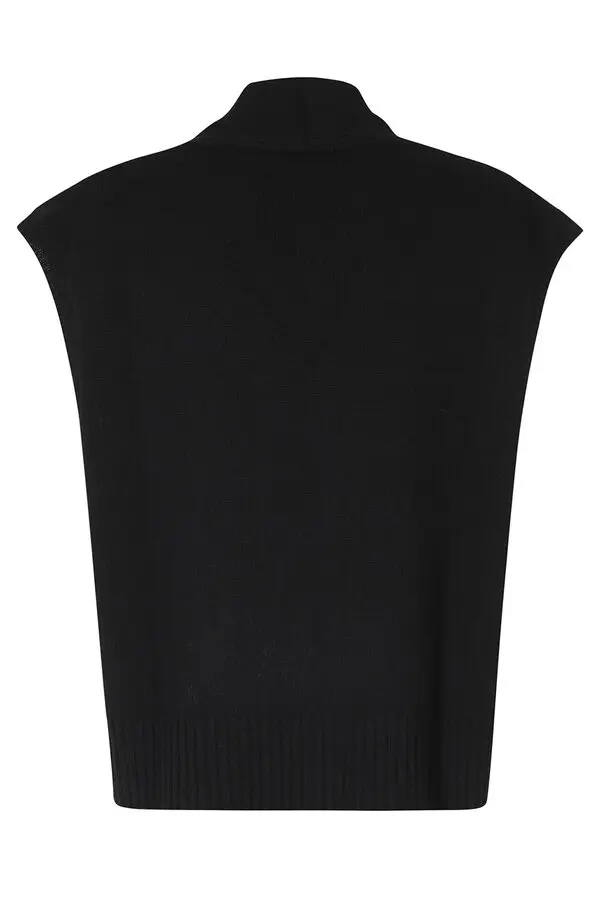 ROBERTO COLLINA V-neck Sleeveless Sweater