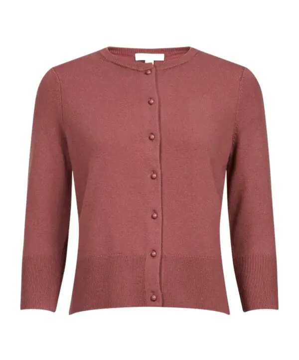 Vince Crew Neck Button Front Knitwear