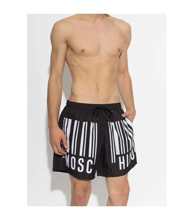Moschino Printed Swim Trunks