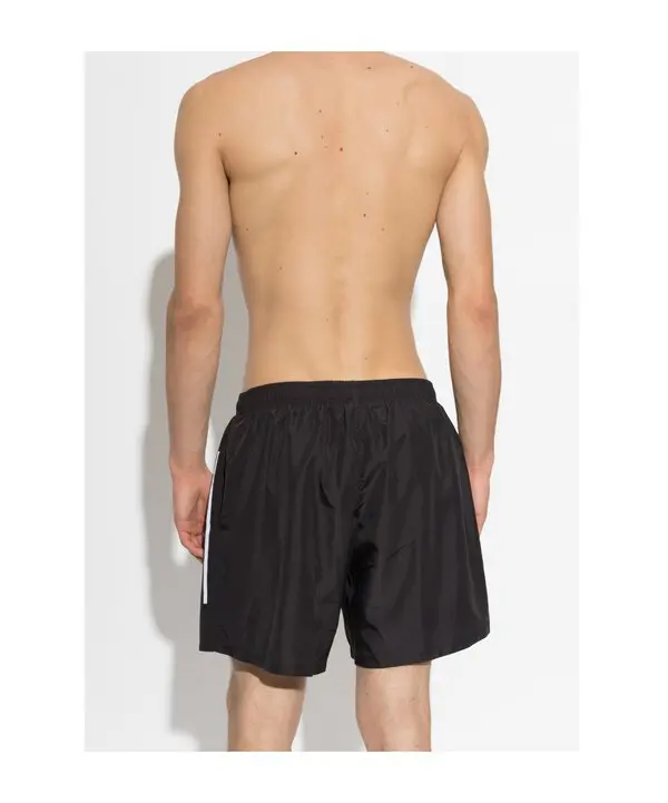 Moschino Printed Swim Trunks
