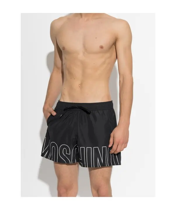 Moschino Drawstring Swim Trunks