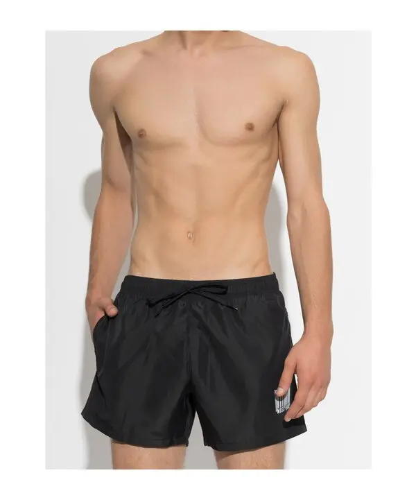 Moschino Drawstring Swim Trunks