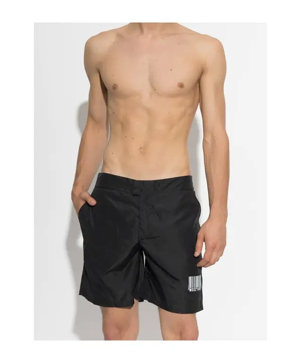 Moschino Logo Swim Trunks