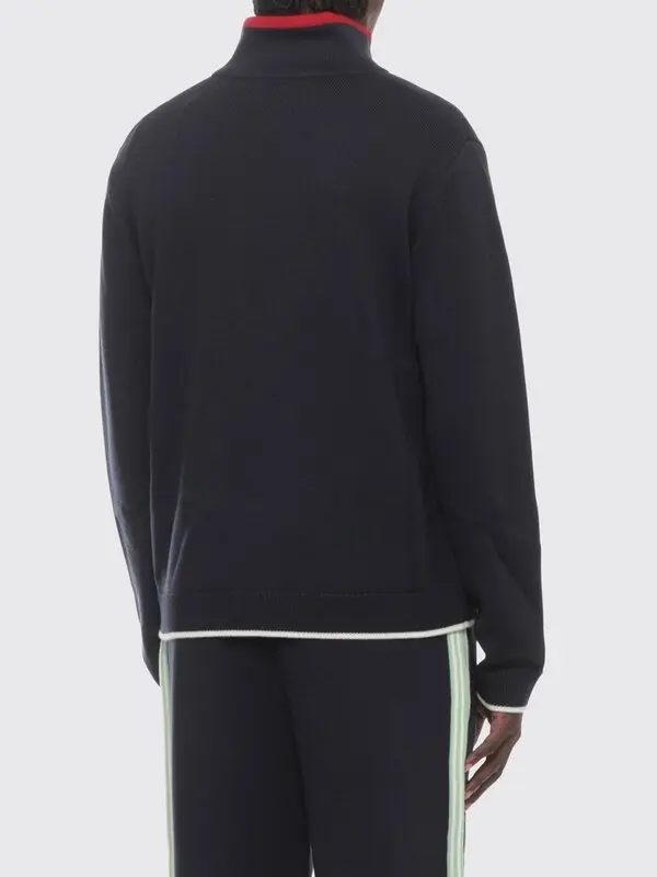 Casablanca Logo-embroidered Zip-up Cardigan