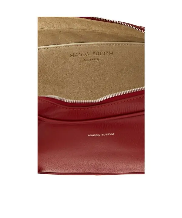 Magda Butrym Brigitte Trapeze Tote Bag With Rose Detail