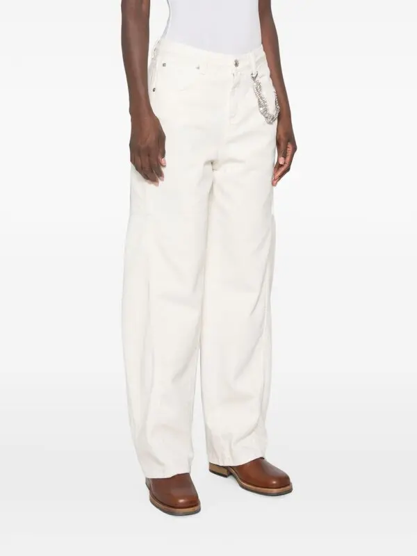 ERMANNO FIRENZE Chain Detail Trousers