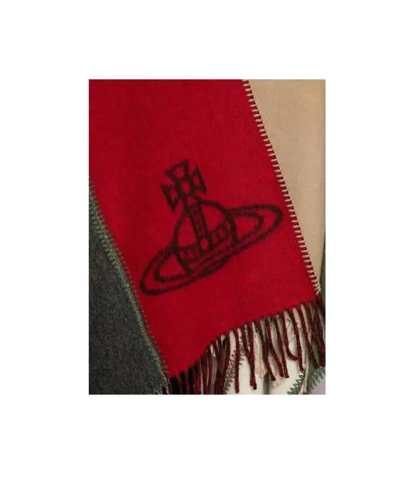 VIVIENNE WESTWOOD Patchwork Fringe Cape
