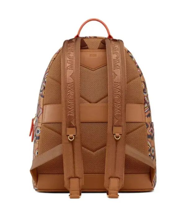 Mcm Stark Backpack In Disco Visetos