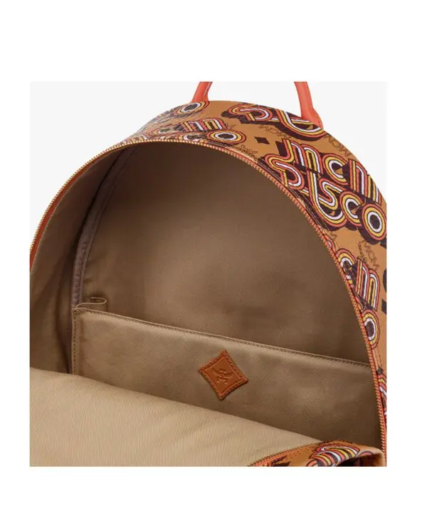 Mcm Stark Backpack In Disco Visetos