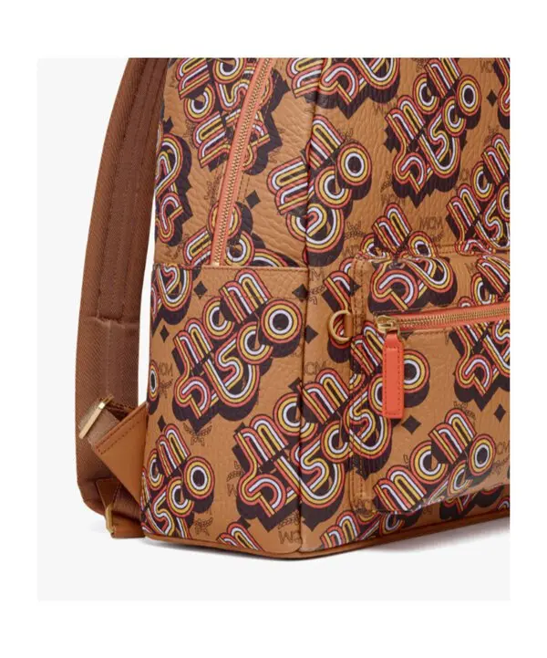 Mcm Stark Backpack In Disco Visetos