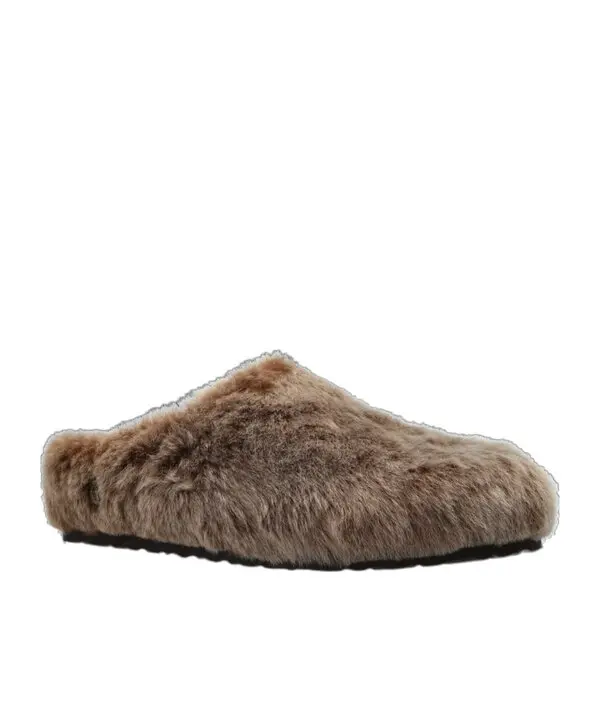 BIRKENSTOCK Amsterdam Wrapped Shearling Slipper - Brown