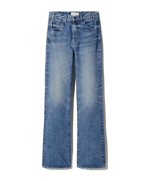 NILI LOTAN High-waisted Wide-leg Jeans