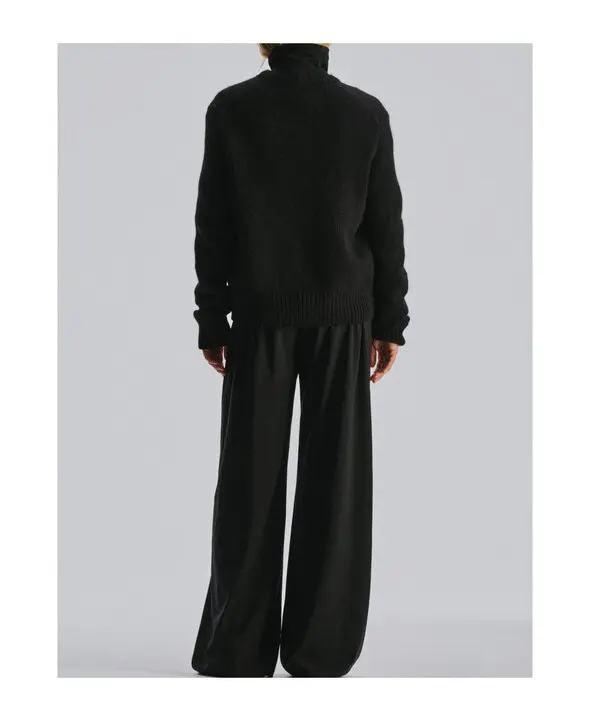 THE ROW Gala Pant In Wool Twill