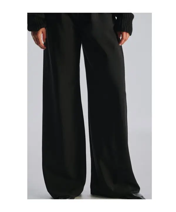 THE ROW Gala Pant In Wool Twill