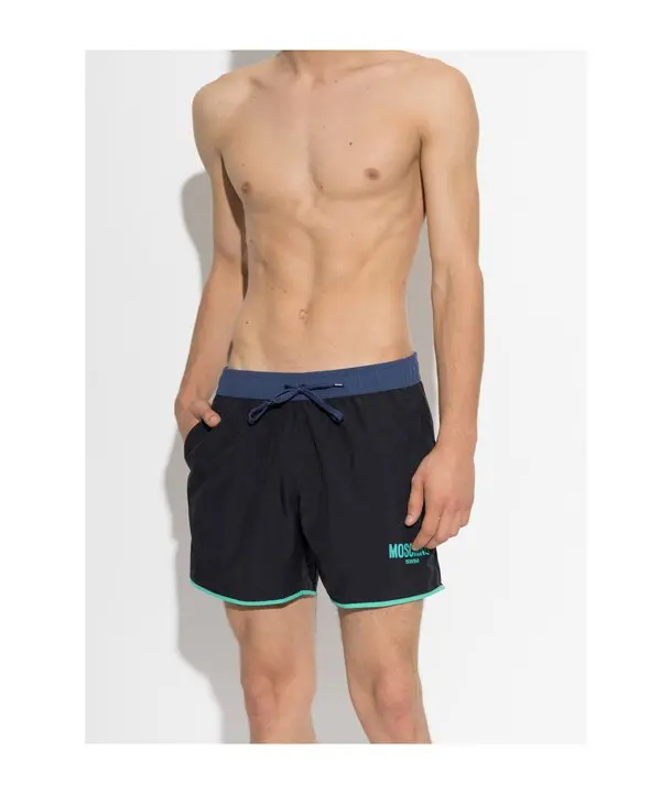 Moschino Drawstring Swim Trunks