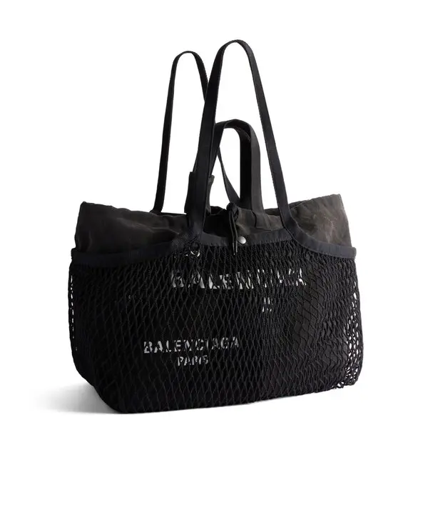 Balenciaga Layered Tote Bag - Black