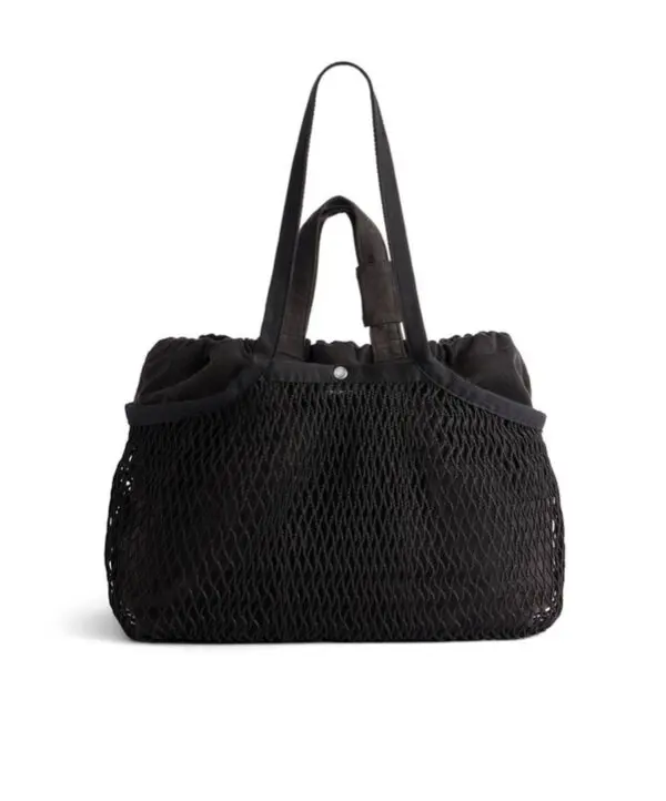 Balenciaga Layered Tote Bag - Black