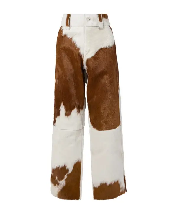 Cordova Printed Cowhide Casual Pants