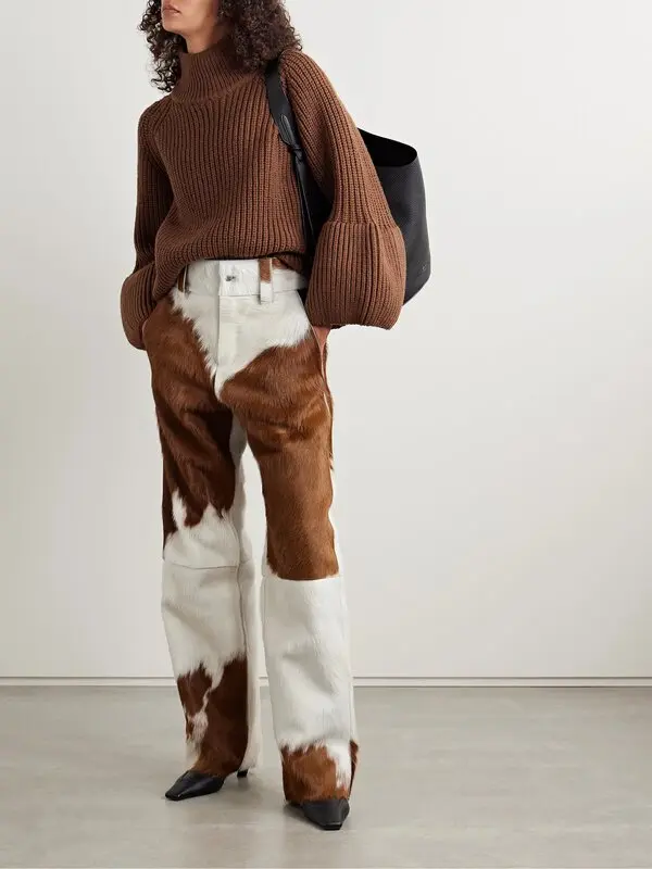 Cordova Printed Cowhide Casual Pants