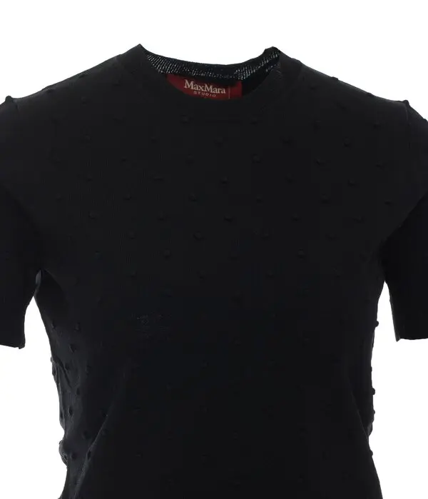 Max Mara Short-sleeved Knit Top