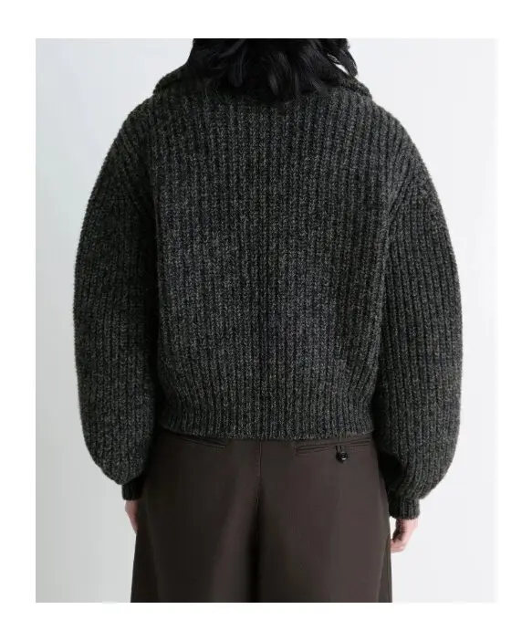 LEMAIRE Long Sleeved Zipped Cardigan