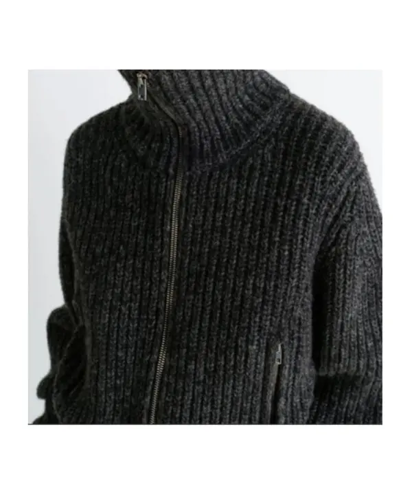 LEMAIRE Long Sleeved Zipped Cardigan
