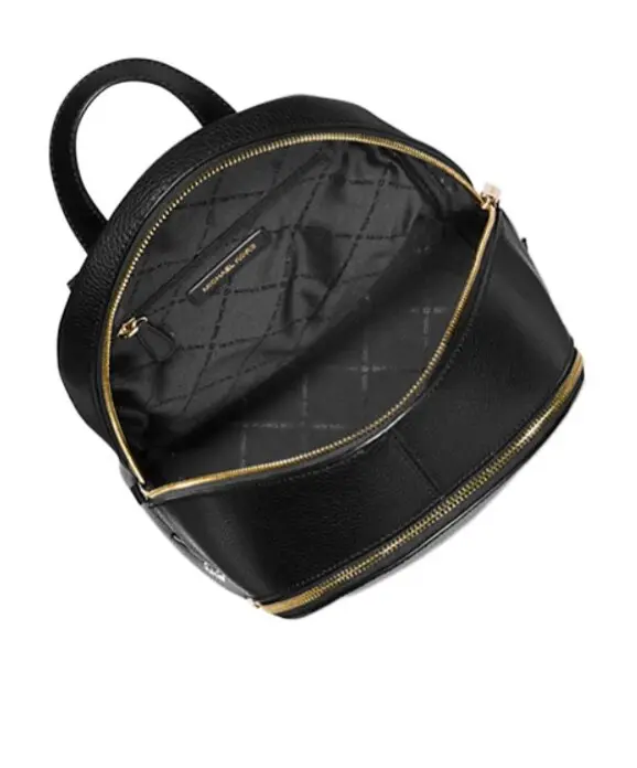 Michael Kors Rhea Medium Pebbled Leather Backpack