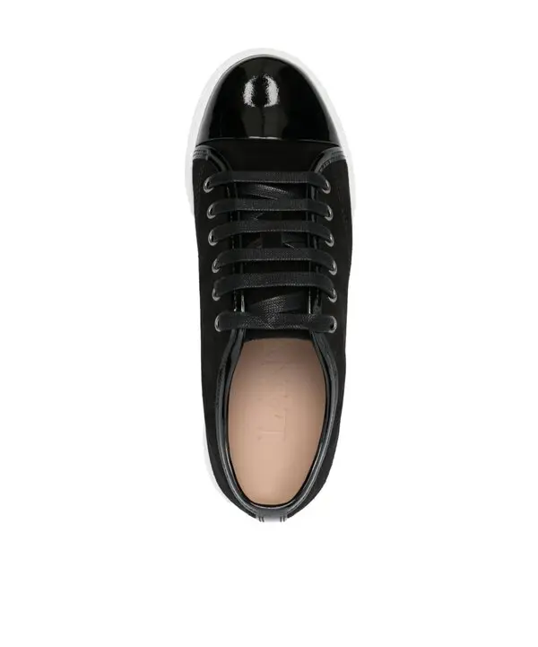 LANVIN Lace-up Sneakers - Black
