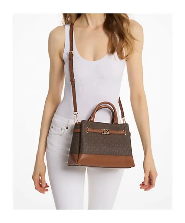 Michael Kors Reed Small Signature Logo Satchel
