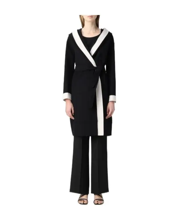 Max Mara Hooded Overcoat