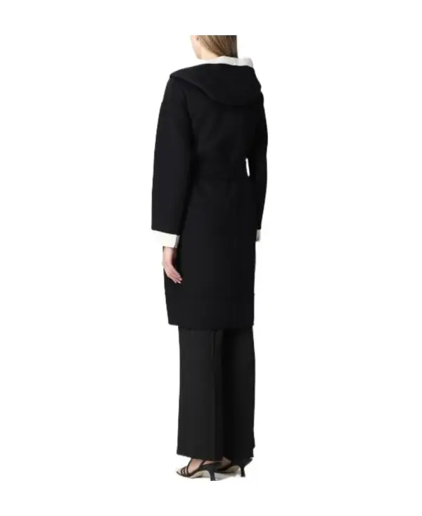 Max Mara Hooded Overcoat