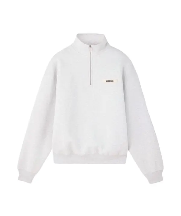 Jacquemus Zippered High-neck Sweatshirt