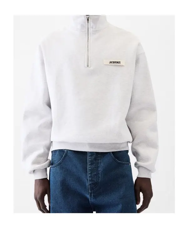 Jacquemus Zippered High-neck Sweatshirt
