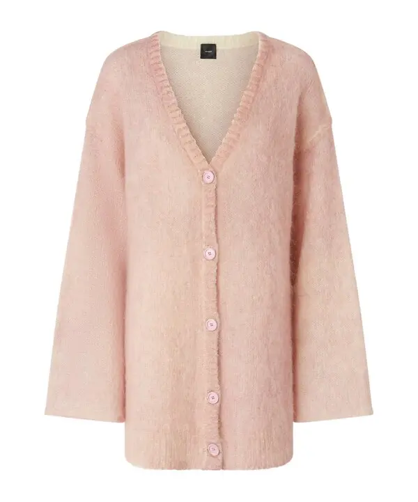 Pinko Long-sleeved Knitted Cardigan