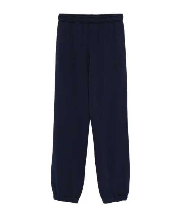 Pinko Logo-embroidered Cuffed Track Pants