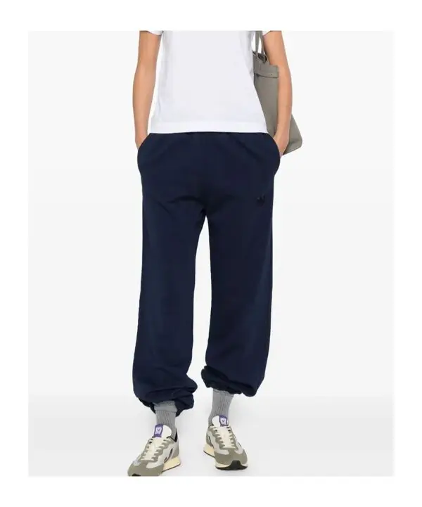 Pinko Logo-embroidered Cuffed Track Pants