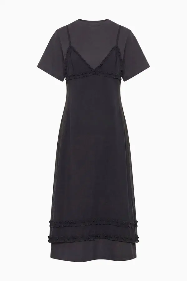 Ulla Johnson Tallis Cotton Dress - Noir