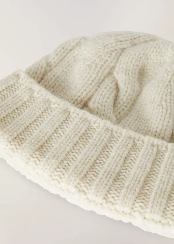 Loro Piana Cable Knit Beanie