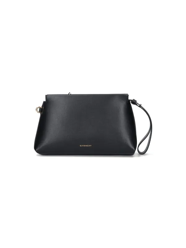 Givenchy Logo Printed Clutch Bag