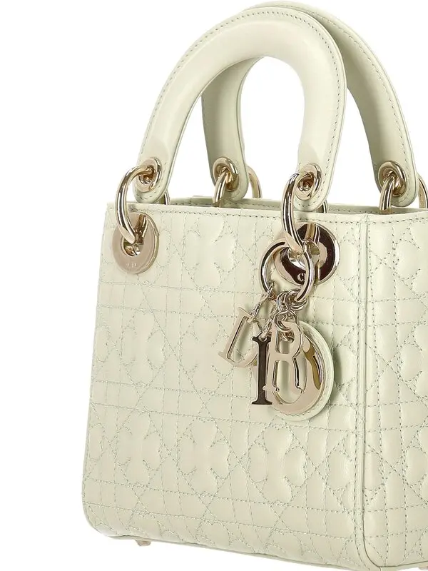 Dior Logo Handbag - White
