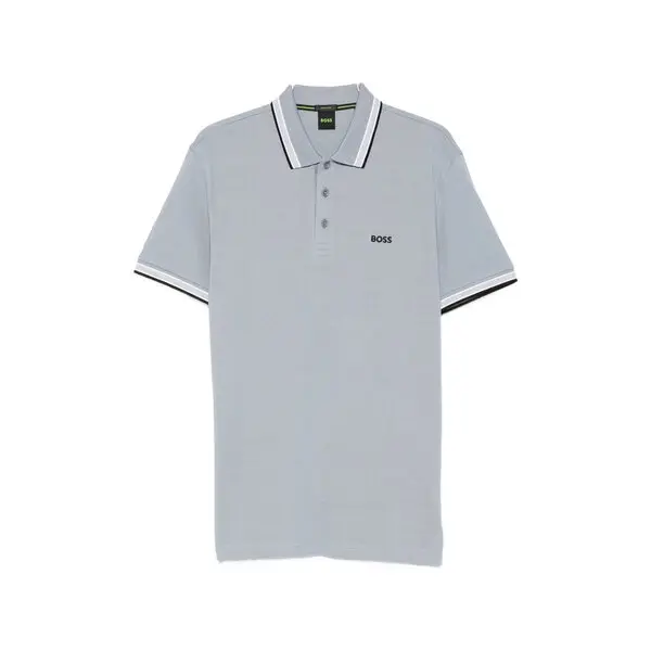 BOSS Grey Polo Shirts
