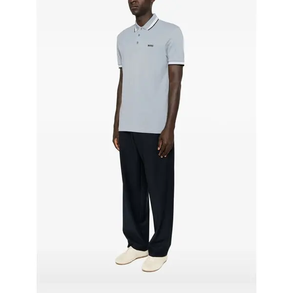 BOSS Grey Polo Shirts