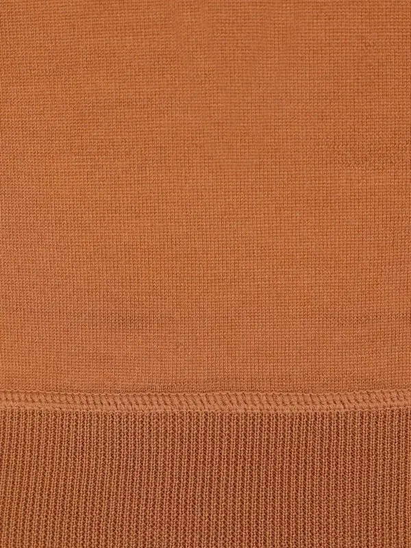 Chloé Ribbed Wool Crew Neck Sweater