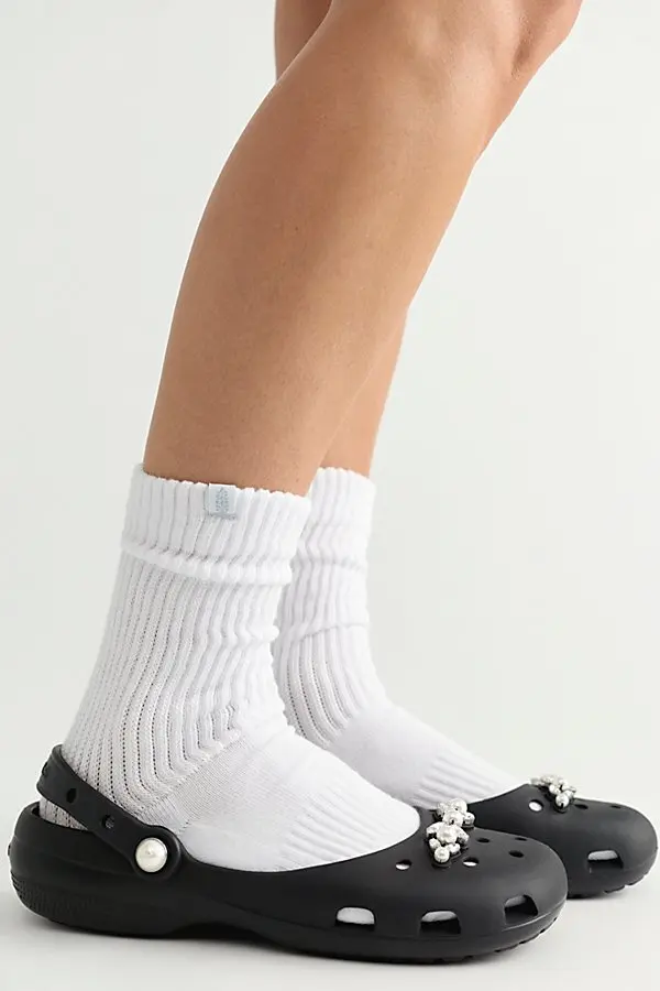 CROCS Classic Pearls Ballet Flats