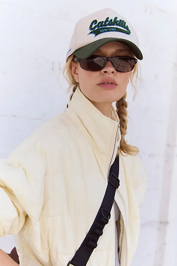 PARKS PROJECT Chenille Baseball Cap - Green